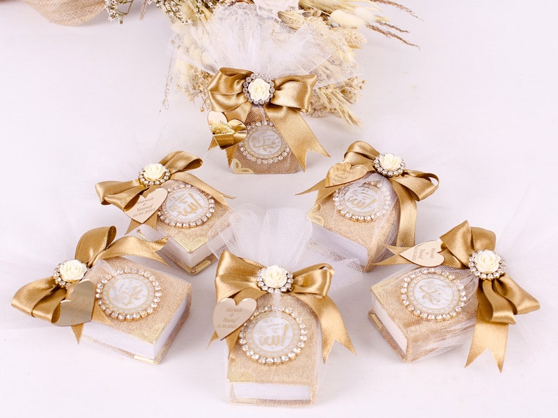 Personalized Velvet Mini Quran Favors for Guests in Bulk Ramadan Eid ...