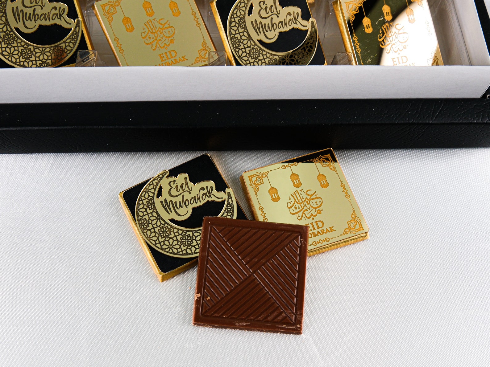 Ramadan Kareem Eid Mubarak Eid Al-adha Chocolate Favors Box, Chocolate ...