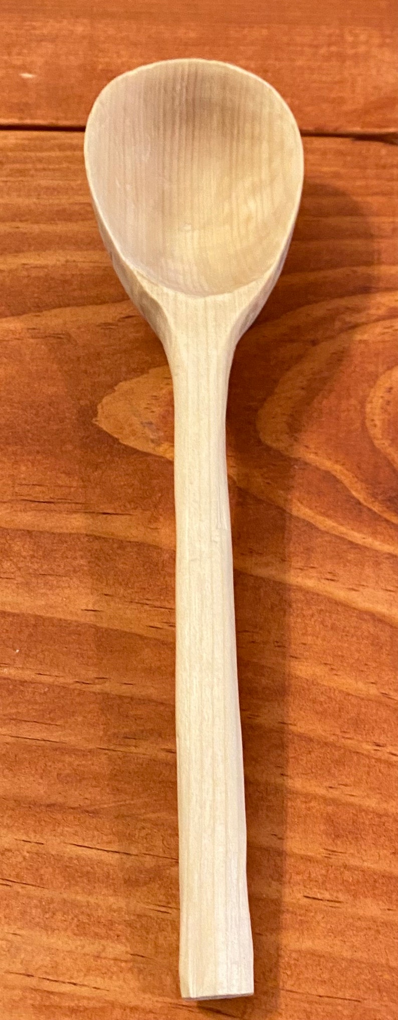 Rustic Hand Carved Wood Spoon - Etsy