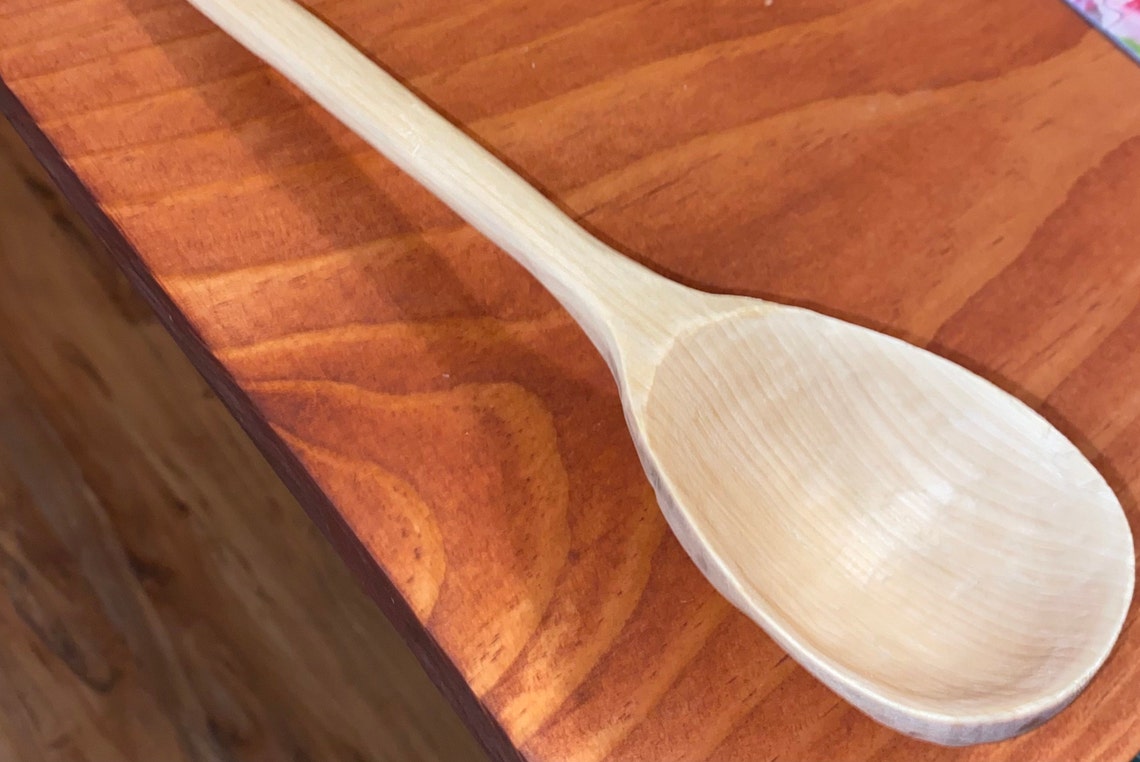 Rustic Hand Carved Wood Spoon - Etsy