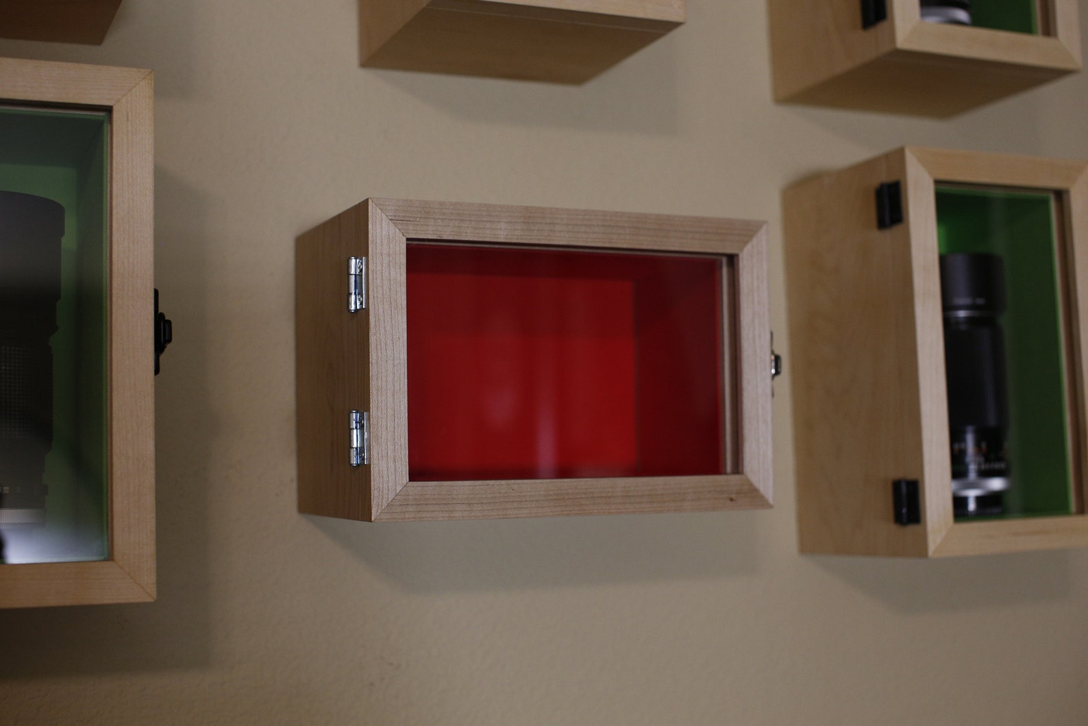 Wall Mounted Display Case Camera Display Case - Etsy