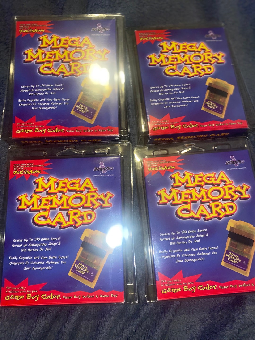 Vintage Game Boy Memory Card - Etsy