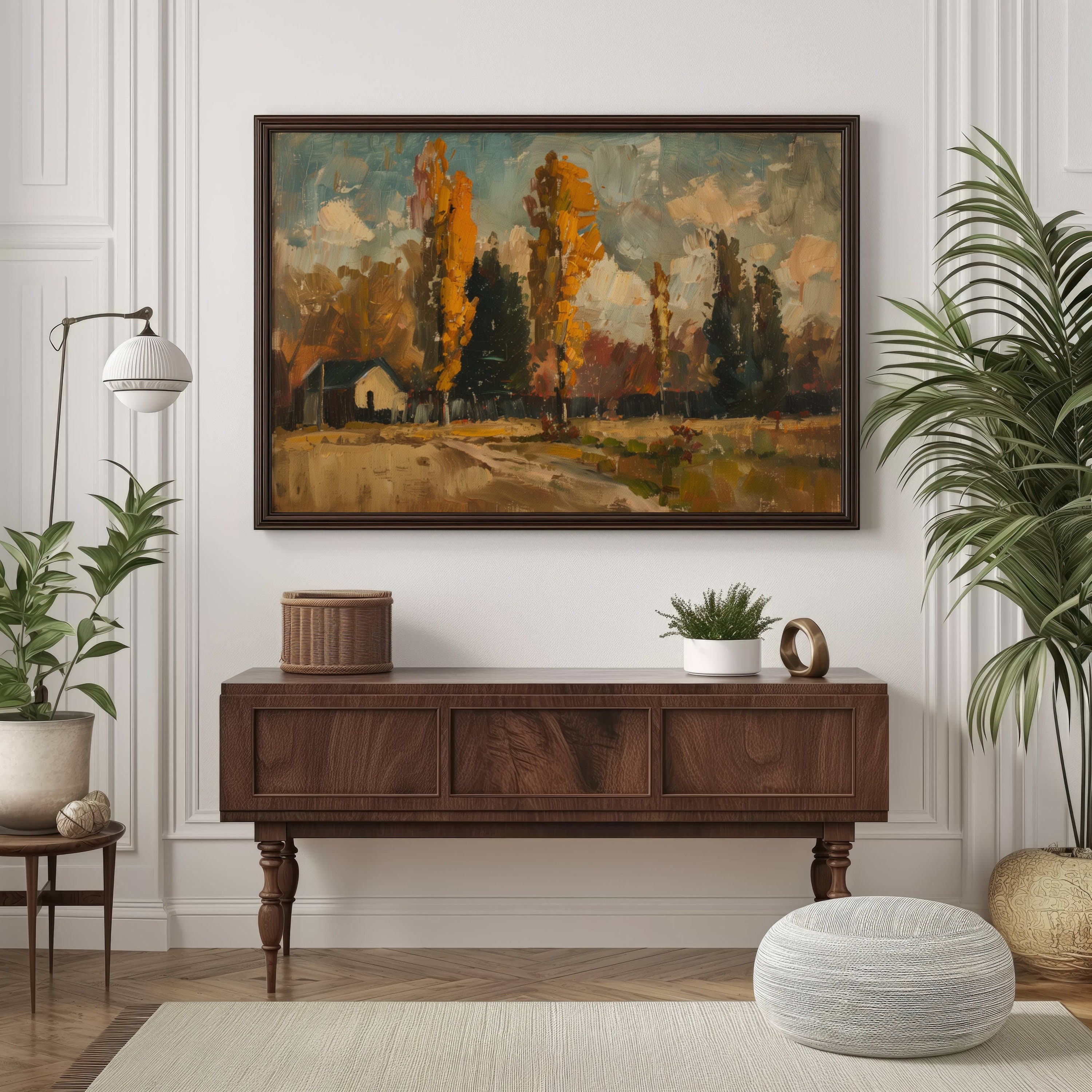 Printable Wall Art country Colors Rustic Landscape Country Farmhouse ...