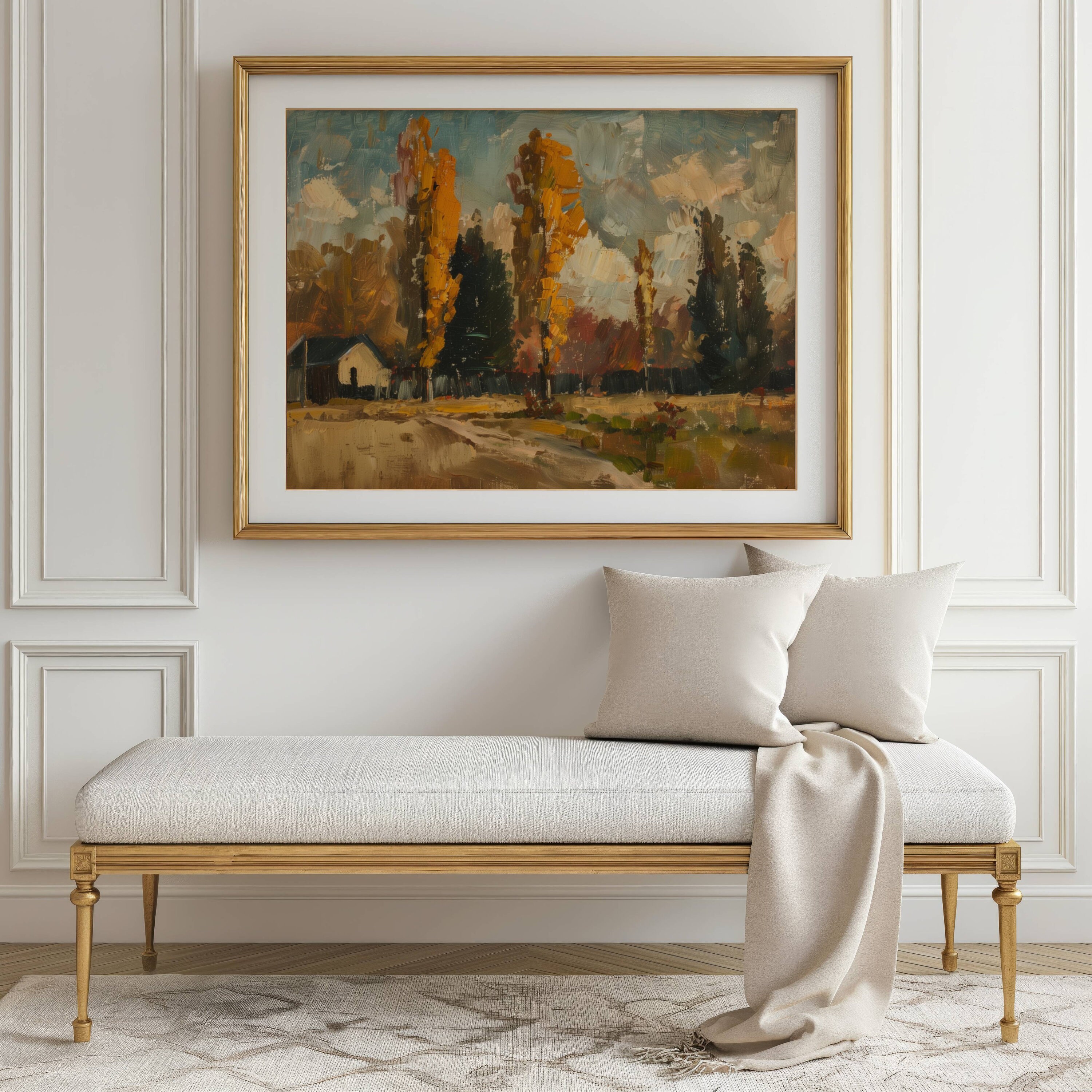 Printable Wall Art country Colors Rustic Landscape Country Farmhouse ...