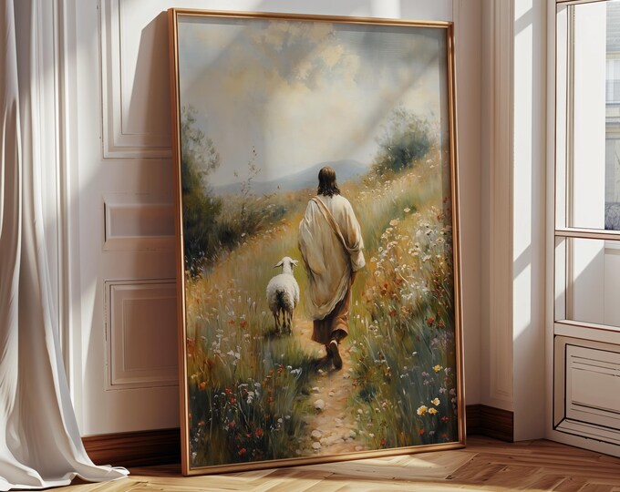 Jesus Posters & Canvas Prints | Jesus Wall Art, Jesus Painting, Modern ...