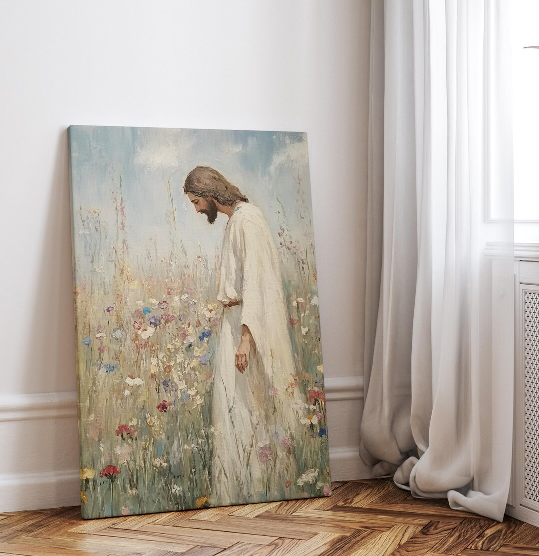 Jesus Posters & Canvas Prints | Jesus Wall Art, Jesus Painting, Modern ...