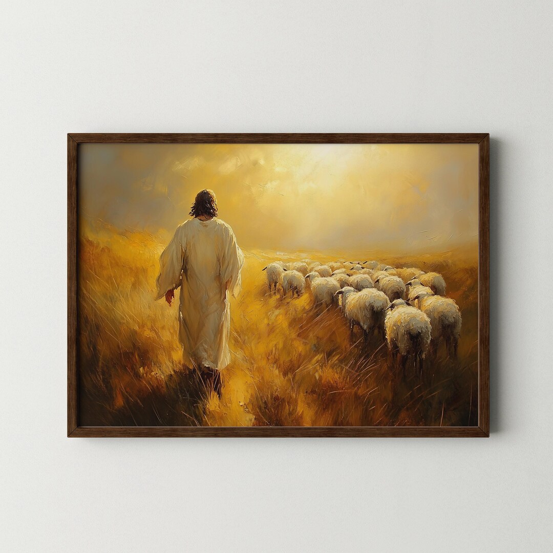 Jesus Posters & Canvas Prints | Jesus Wall Art, Jesus Painting, Modern ...