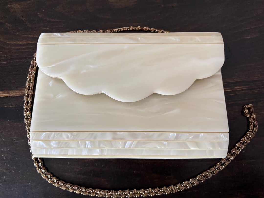 Vintage,"fiona" Shell Purse.vintage Clutch. Designer Purse. Vintage ...