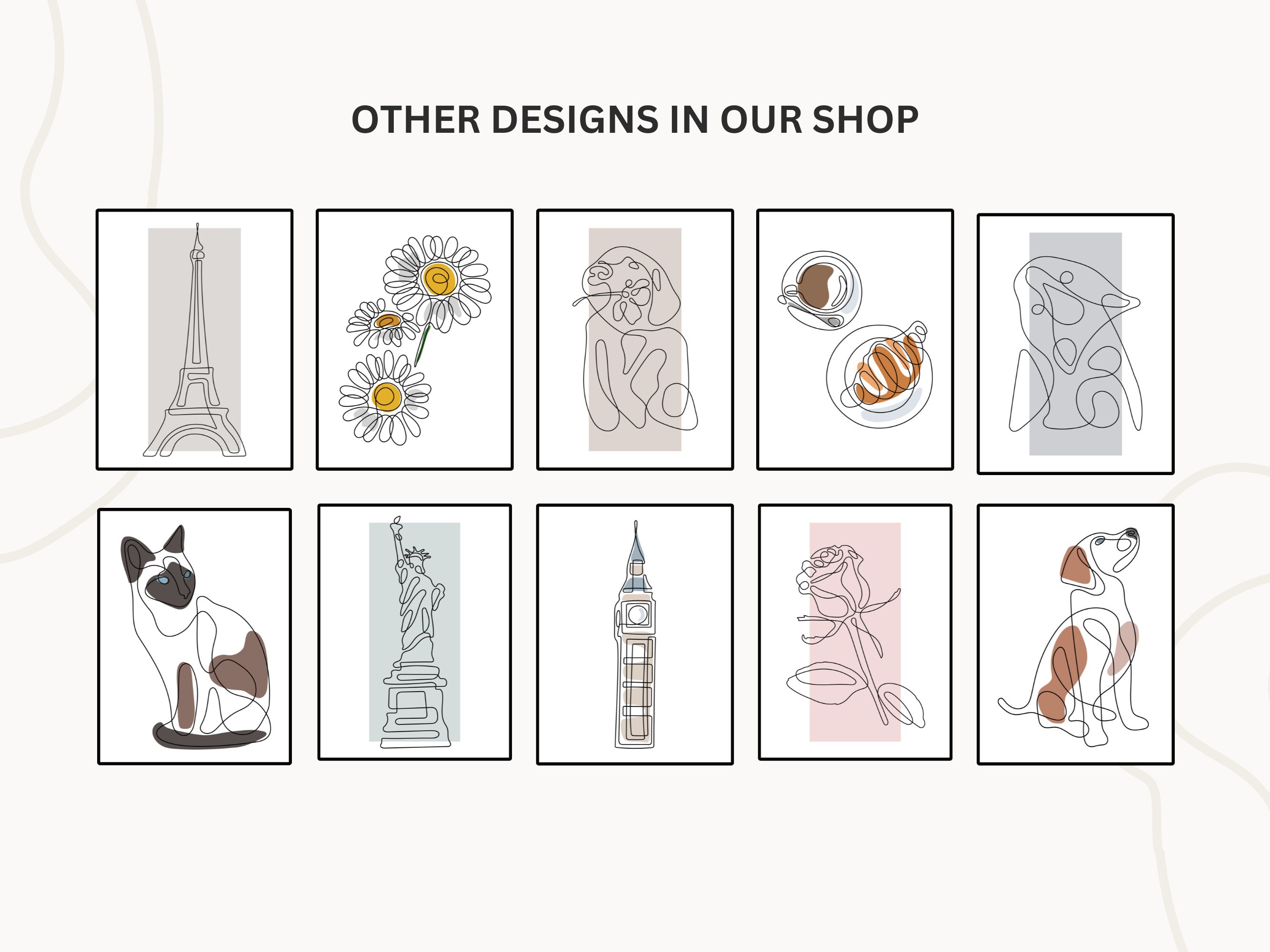 Mona Lisa Line Art Print, Minimalist Painting Wall Art, Printable Da ...