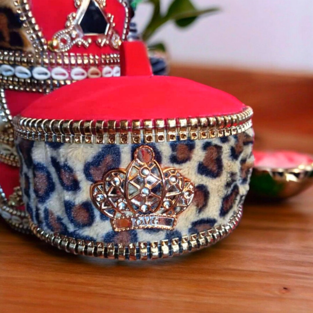 Handmade African Chieftaincy Mens Traditional Red Hat Igbo Ozo Cap ...