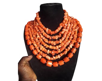 African Bridal Beads, Nigerian Beads,premium Handmade Beads ...