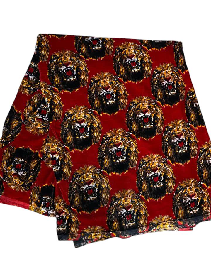 Isiagu Chieftaincy Igbo Cloth Top Quality African Lion Head Wedding ...