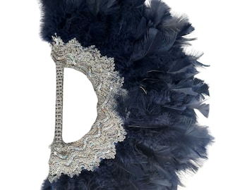 Red Bridal Hand Fan Traditional Handheld Nigeria Wedding Feather Hand ...