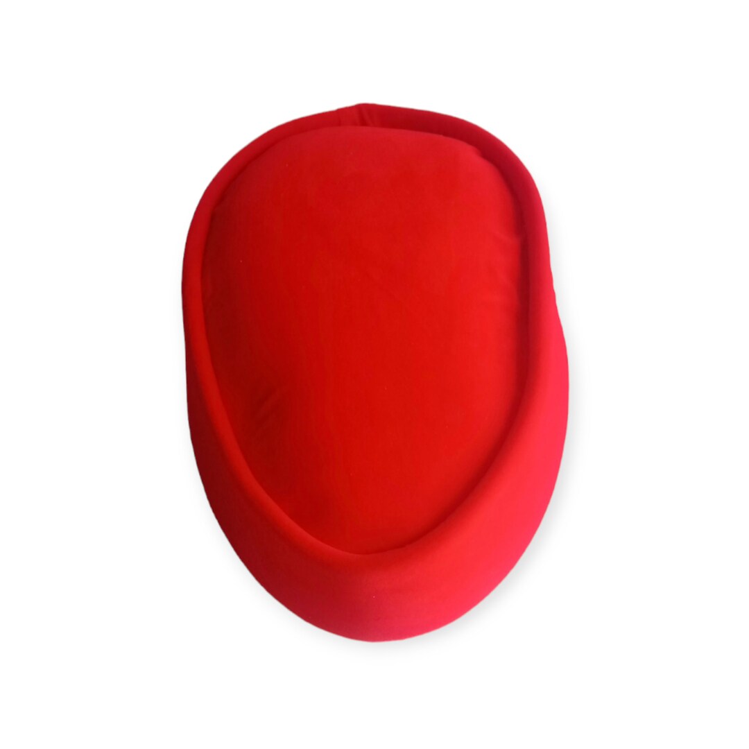 African Chieftaincy Mens Traditional Red Hat Igbo Ozo Cap Royalty Hat ...