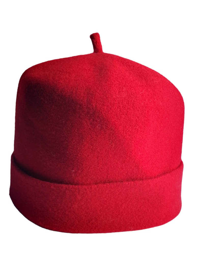 Original Tonak Chieftaincy Red and Black Hat Igbo Ozo Nze Cap for Men ...