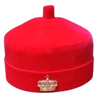 Igbo Red Cap, Chieftaincy, Igbo Royal, African Royal Cap, Traditional ...