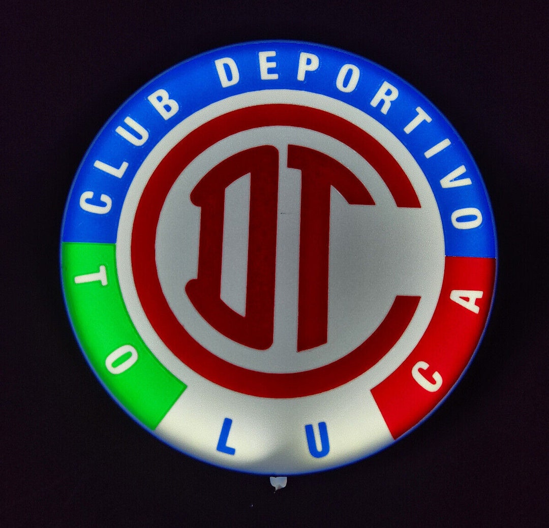 FC Toluca - Liga MX - 9 3/4" Wall Sign/bar Decoration - Round - Etsy