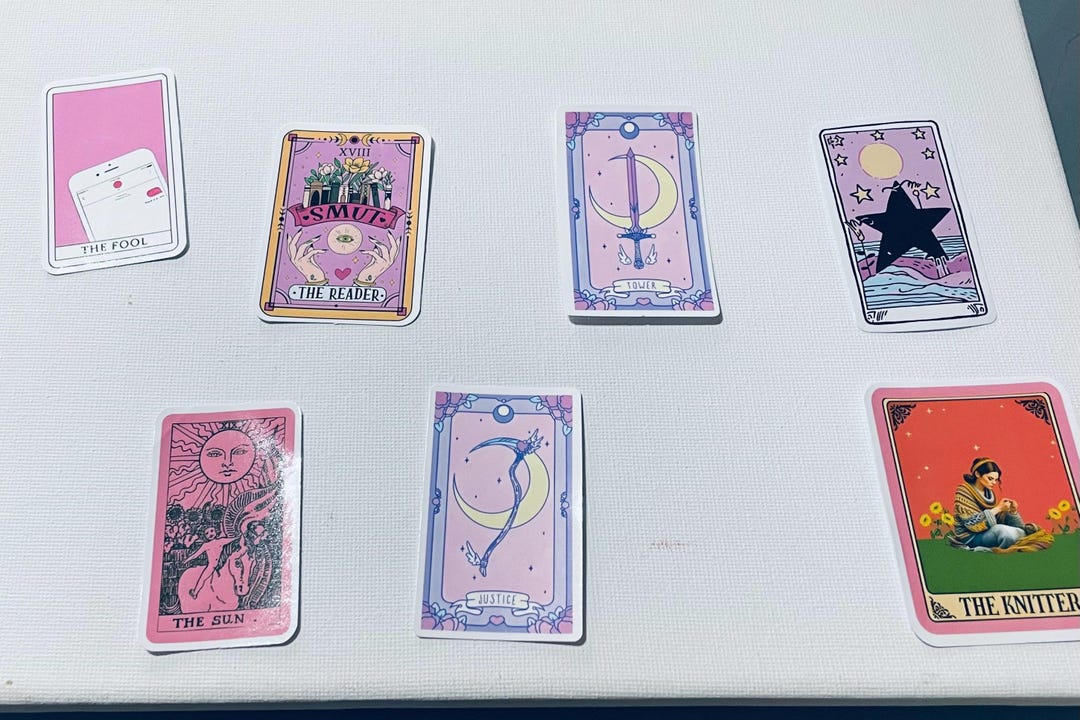 Tarot Cards Theme Stickers - Etsy