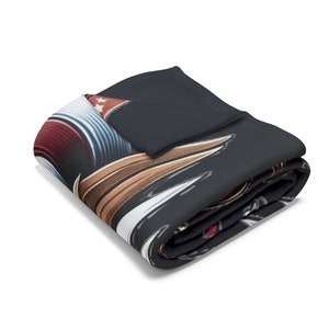 American Flag Arctic Fleece Blanket - Etsy