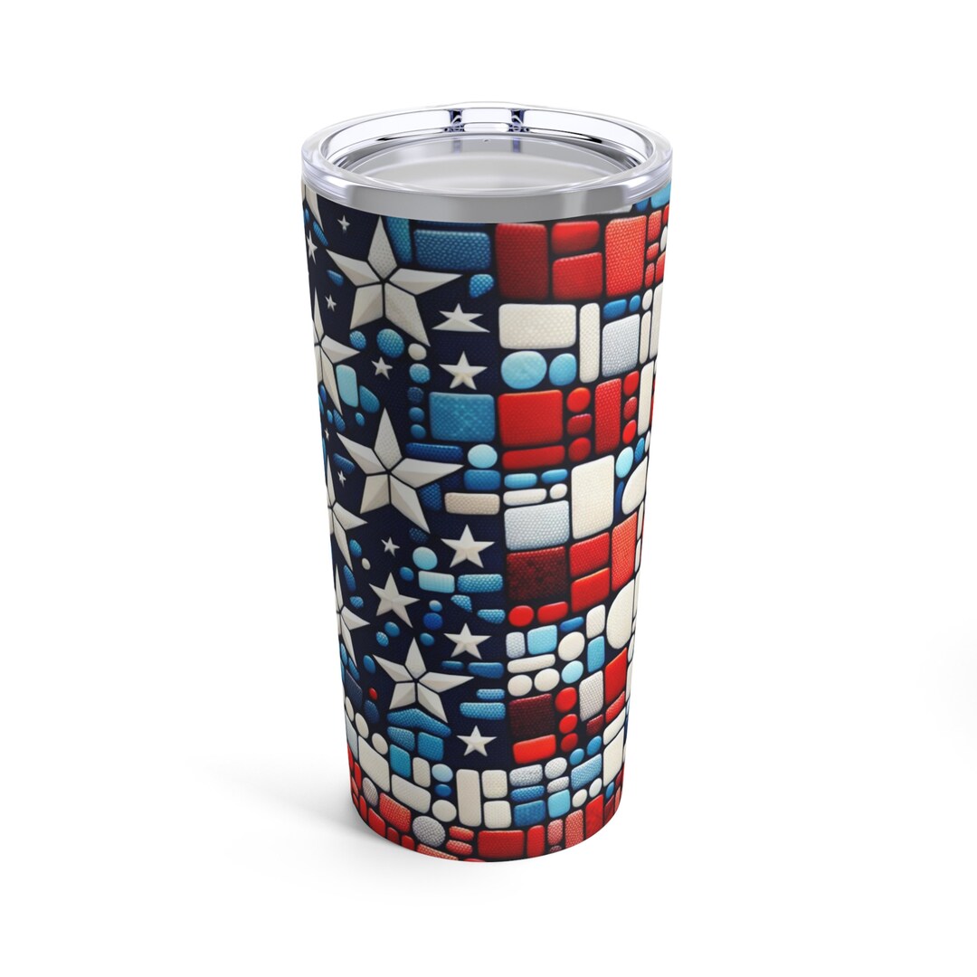 Patriotic Tumbler 20oz, American Flag Cup, American Pride Cup - Etsy