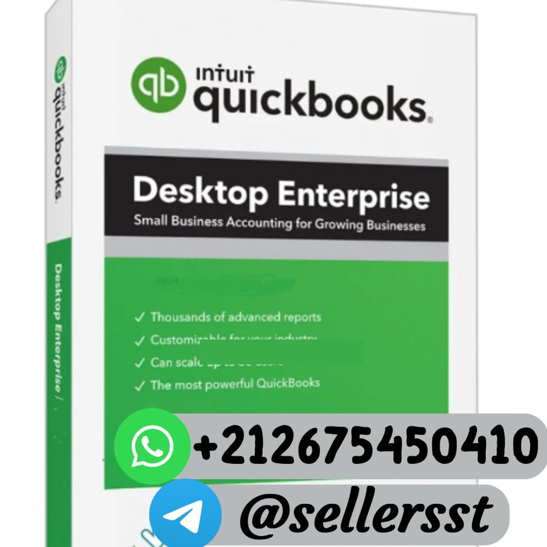 Quickbooks Desktop Enterprise 2024 Lifetime Official Key - Etsy