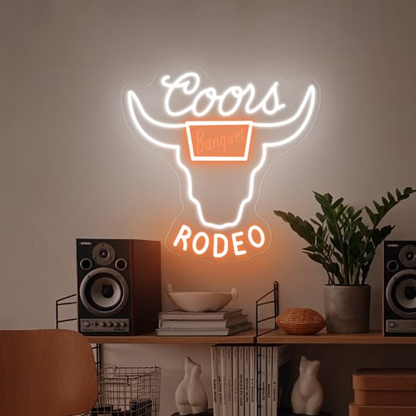 Coors Rodeo Sign - Etsy