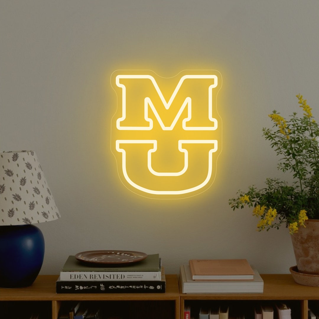 Missouri Neon Sign, Dorm Neon Sign, MU Decor, Back to School Neon Sign ...