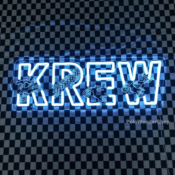 Custom Neon Sign Dirtbike - Etsy