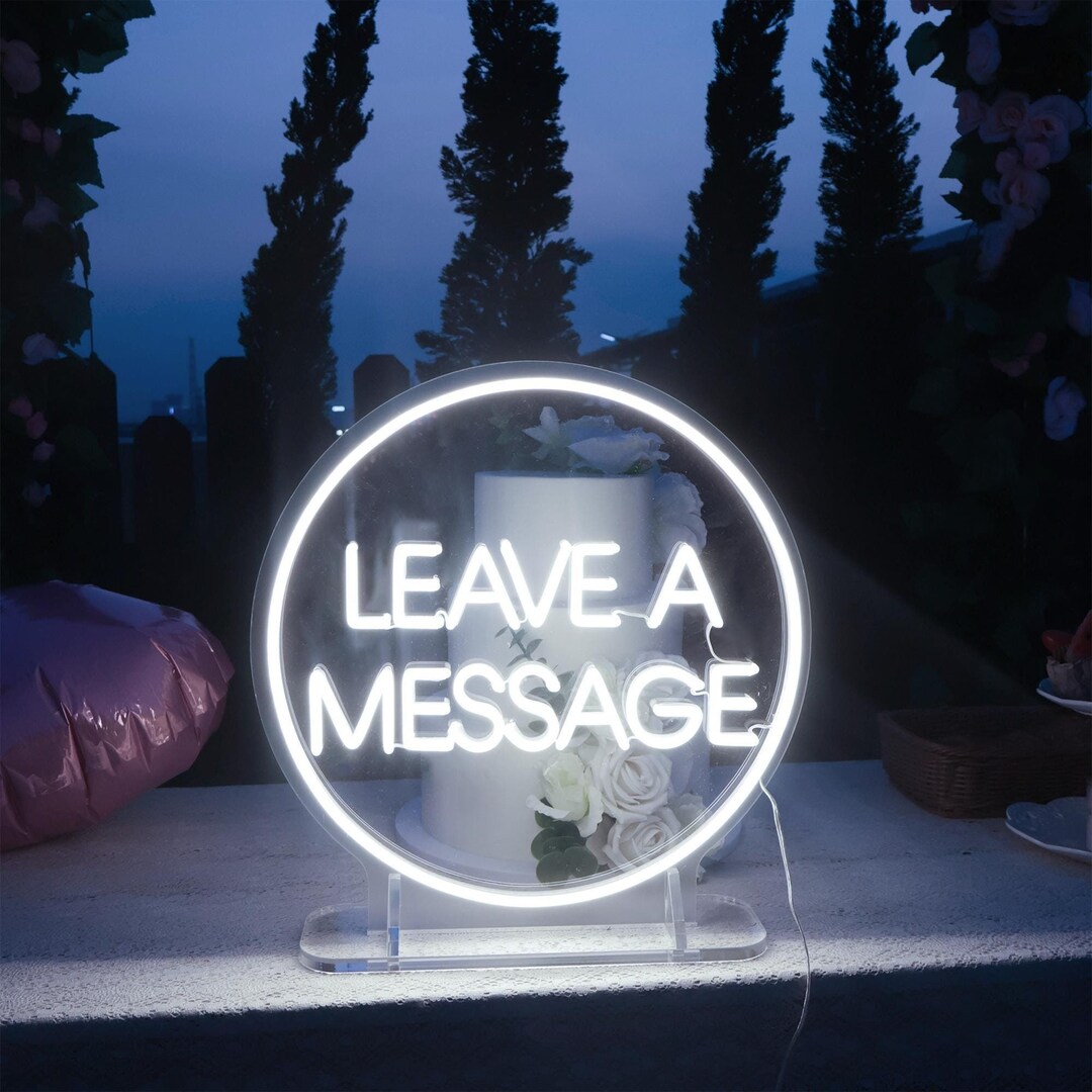 Custom Free Standing Neon Sign, Personalized Table Neon Sign, Business ...