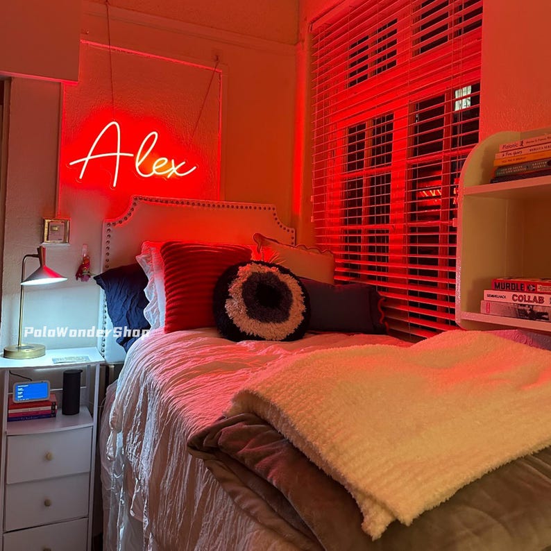 Custom LED Neon Sign: Dorm Decor, Personalized Name Sign - Etsy