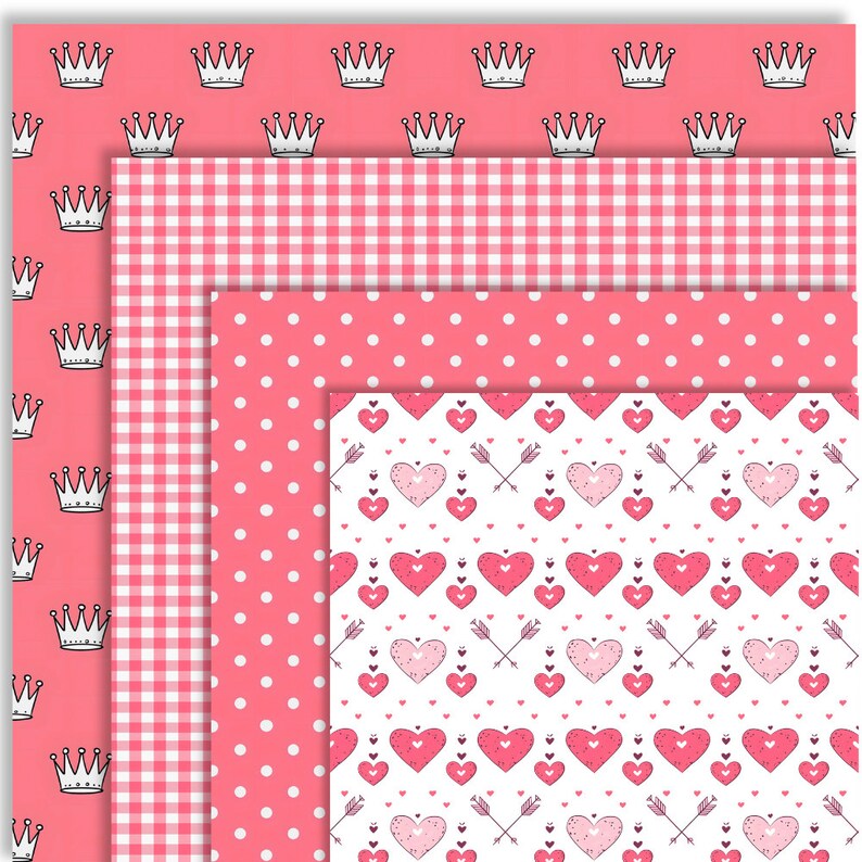 20 Digital Seamless Patterns Papers Pack, Digital Papers and Digital ...