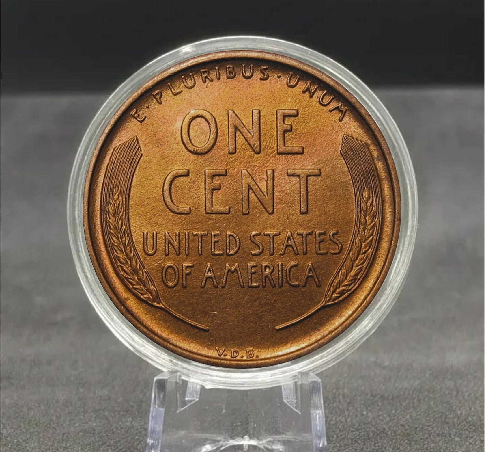 1909 S Lincoln VDB Penny US Commemorative Coins Old Coins - Etsy