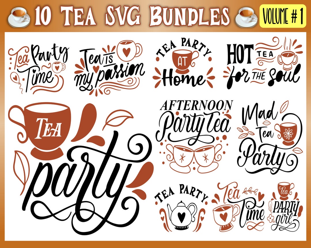 Tea SVG Bundle Tea Svg, Tea Quotes Svg Tea Lover Gift Tea Cup Svg but ...
