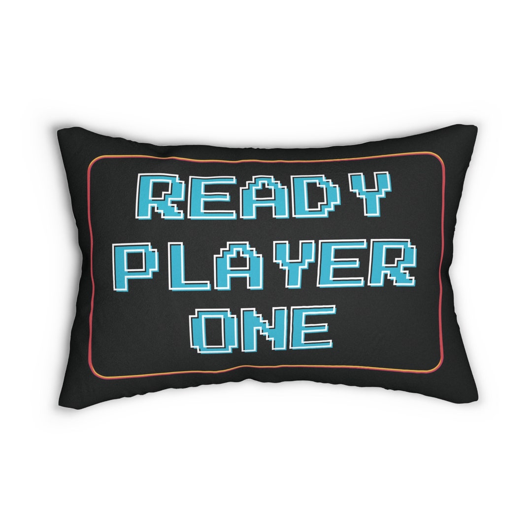 Ready Player One Gaming Pillow Cozy and Supportive Cushion for Gamers ...