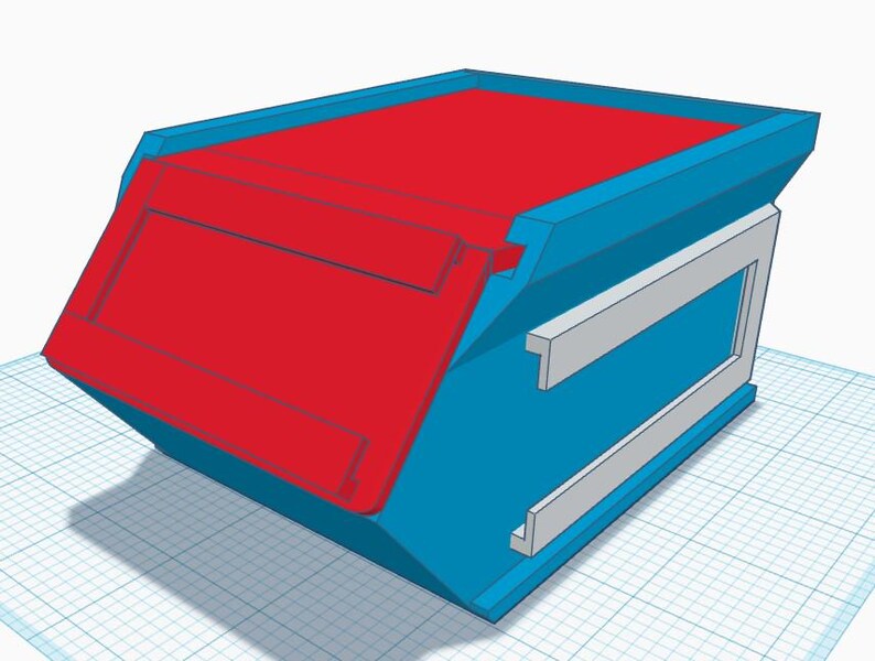 3D Print File for Slide It With Label Slot Customizable Organizer Space-saving Bin Design DIY ...