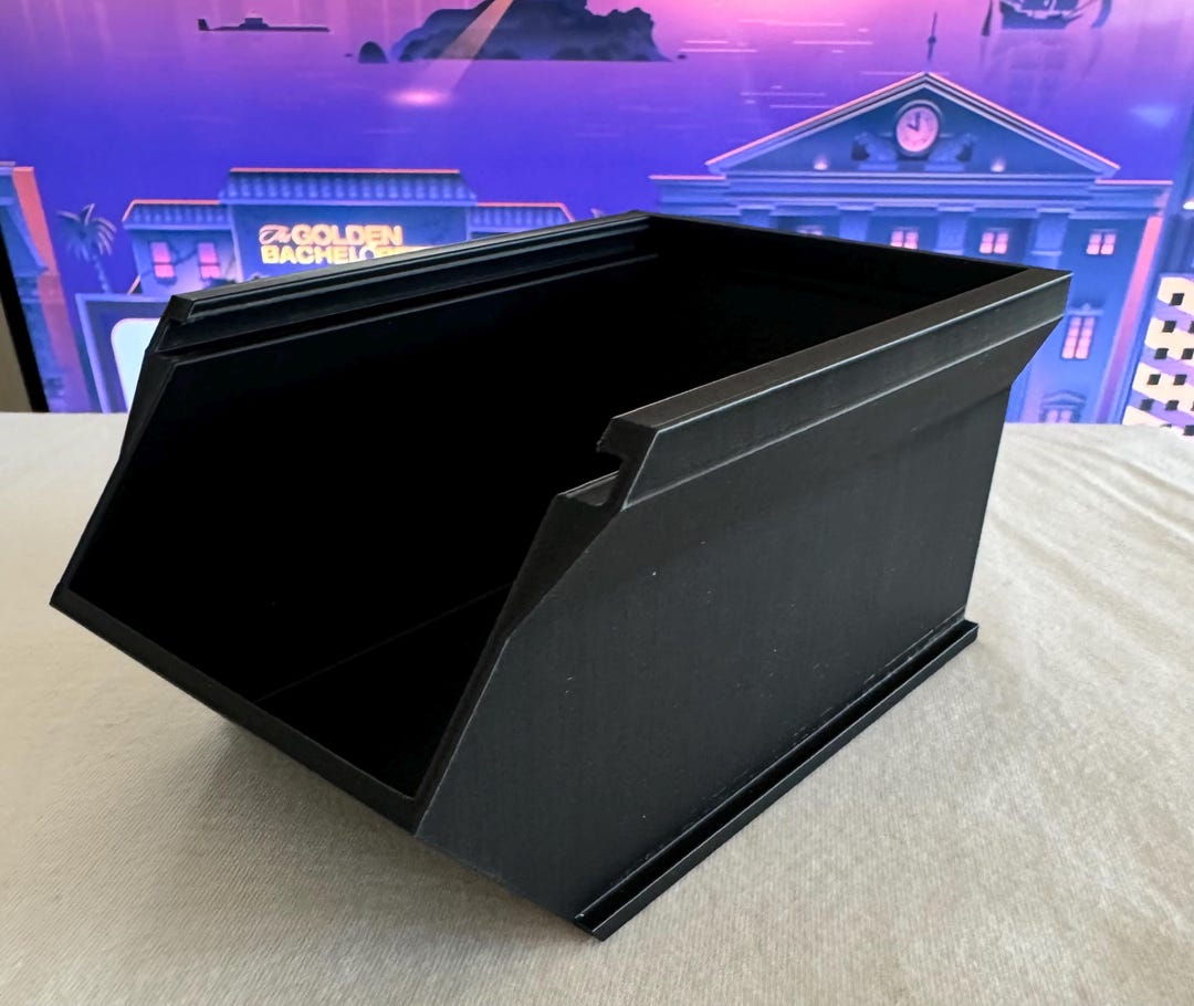 3D Print Modular Storage Bin Slide It, Stackable Containers, Perfect ...