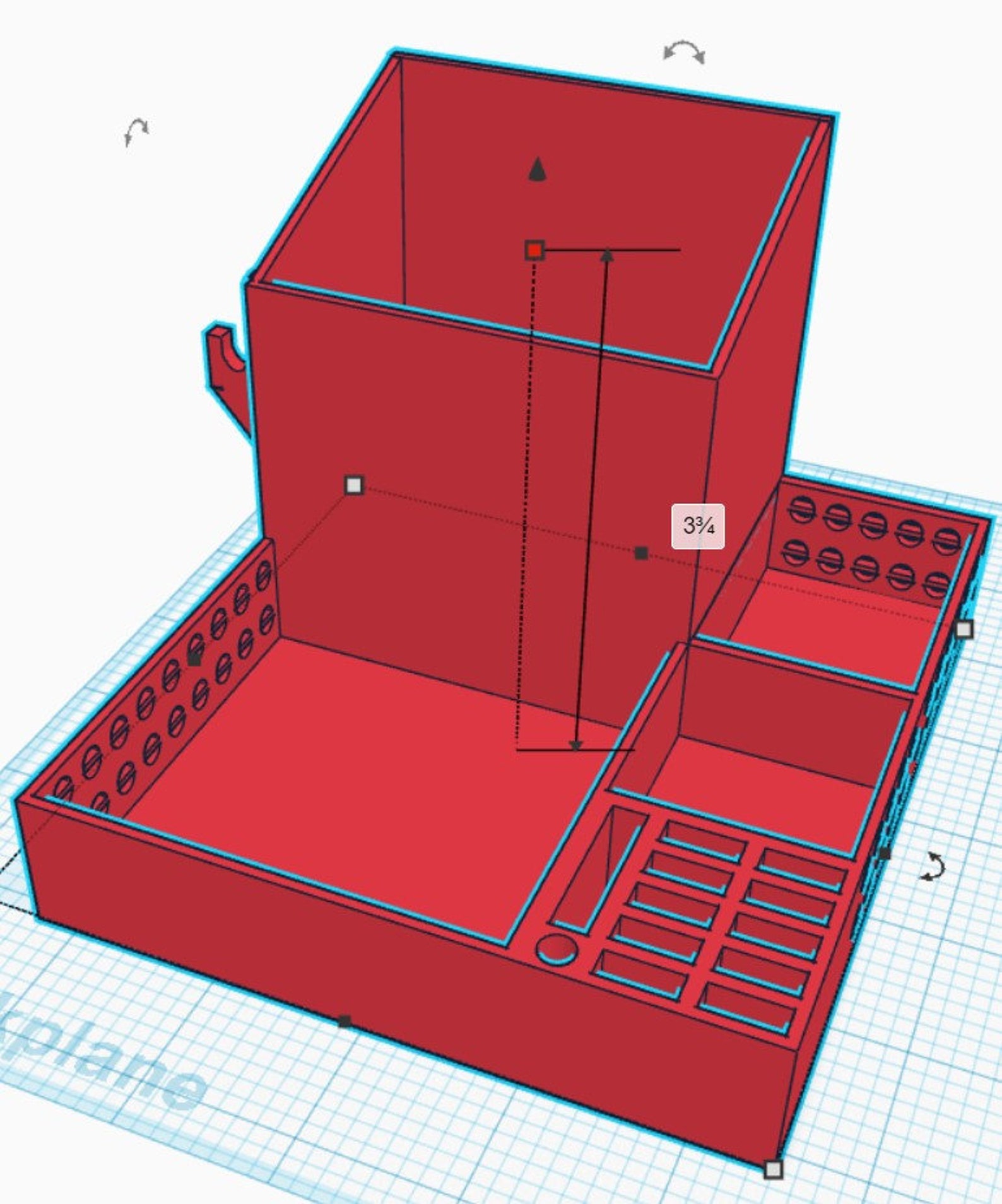 3D Printable Desk Organizer Caddy | STL File Only | Office Accessories ...