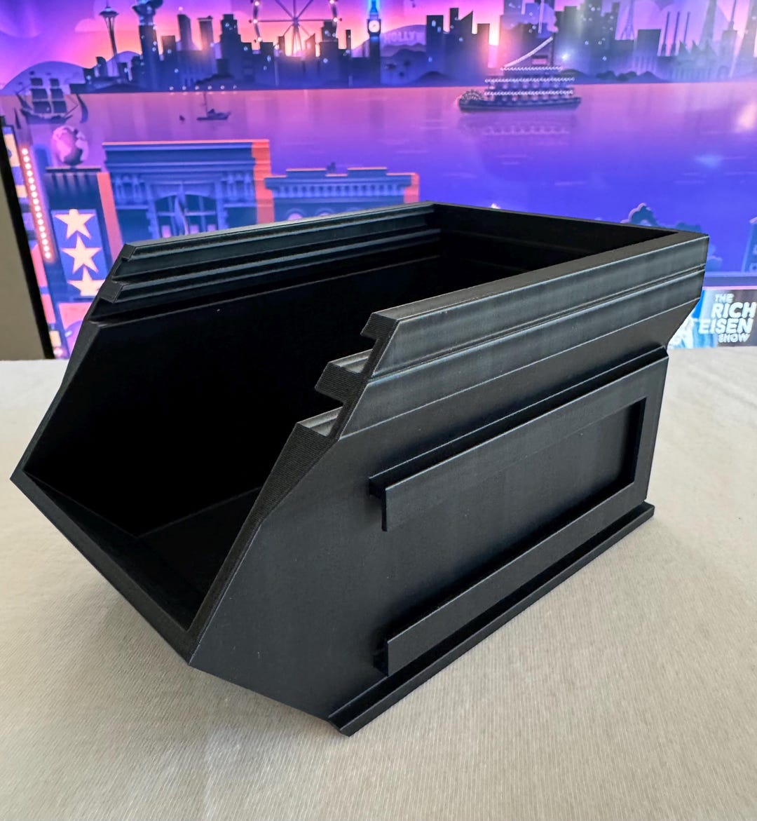 3D Print Modular Storage Bin STL File | Stackable Design With Lid ...