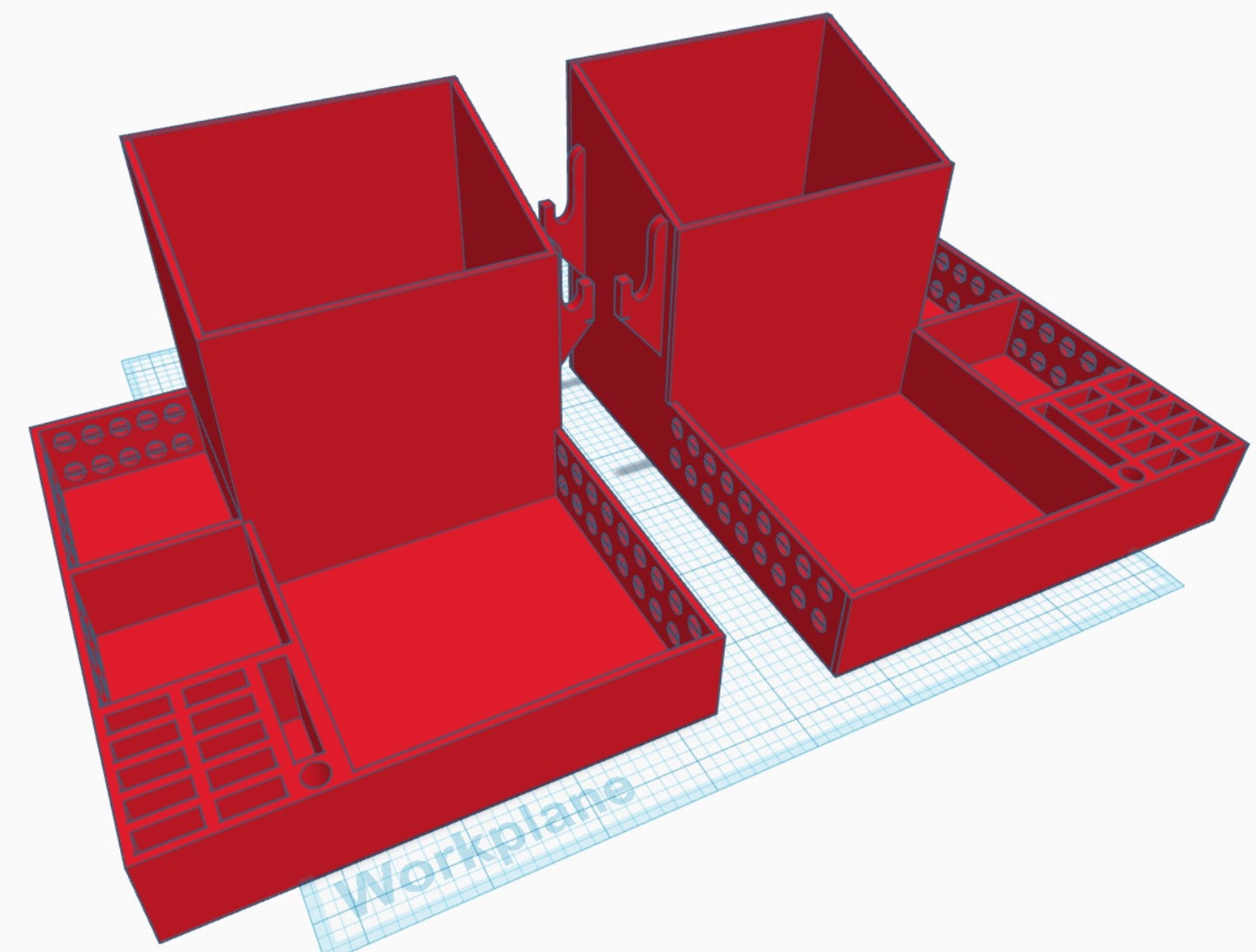 3D Printable Desk Organizer Caddy | STL File Only | Office Accessories ...