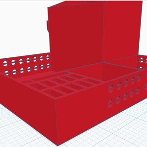 3D Printable Desk Organizer Caddy | STL File Only | Office Accessories ...