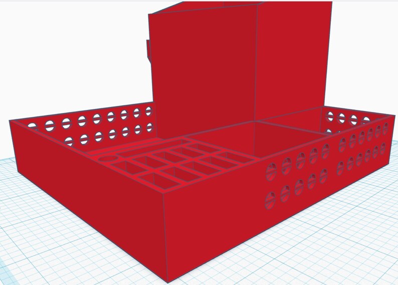 3D Printable Desk Organizer Caddy | STL File Only | Office Accessories ...