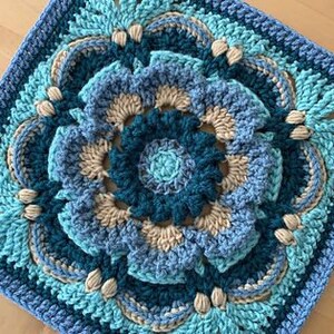 Fancy Nancy Square Crochet Pattern, How to Make a Fancy Nancy Square ...