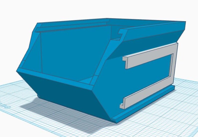 3D Print File for Slide It With Label Slot Customizable Organizer Space-saving Bin Design DIY ...