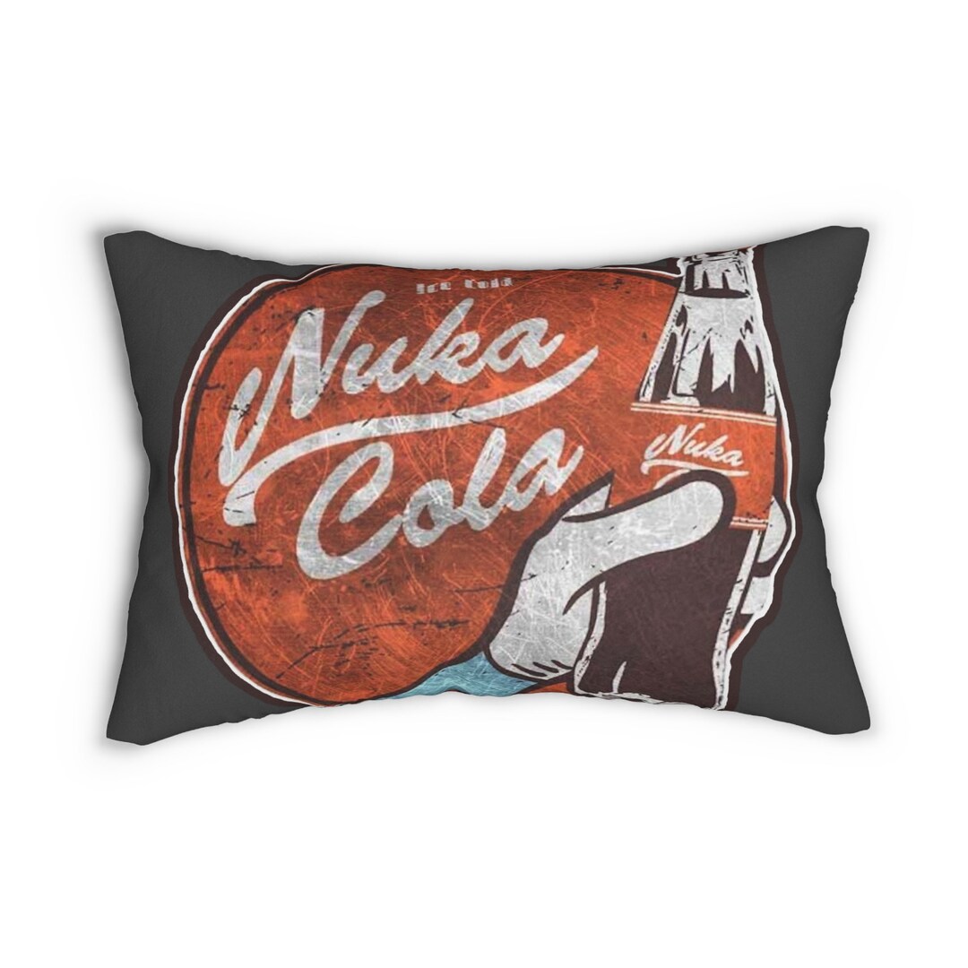 Gaming Pillow Nuka Cola Fallout Soft, Durable, Perfect for Gamers ...