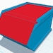 3D Print File for Stackable Storage Bin Customizable Organizer Space-saving Bin Design DIY ...