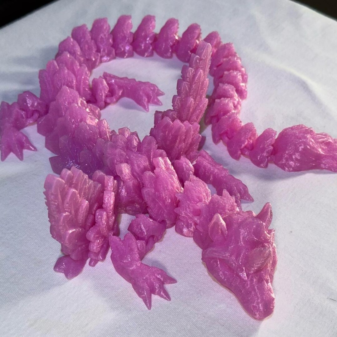 3D Printed Cinderwing Baby Alicorn Winged Dragon Fantasy Collectible ...