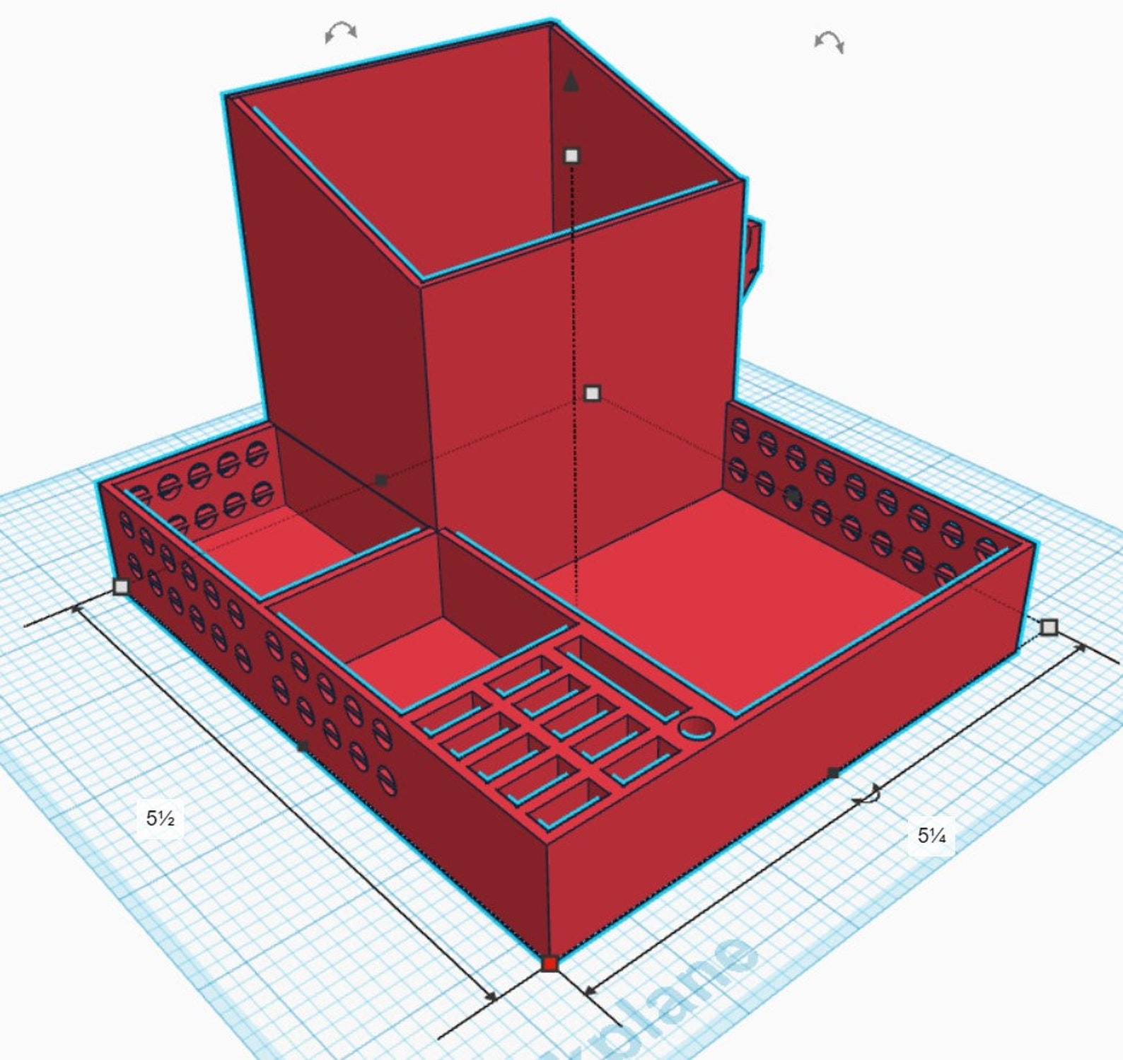 3D Printable Desk Organizer Caddy | STL File Only | Office Accessories ...