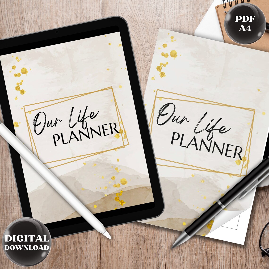 Ultimate Couples Planner, Digital Budget Goal Setting Relationship ...