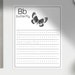 Worksheet Handwriting Abcs Garden Worksheet Resource Alphabet ...