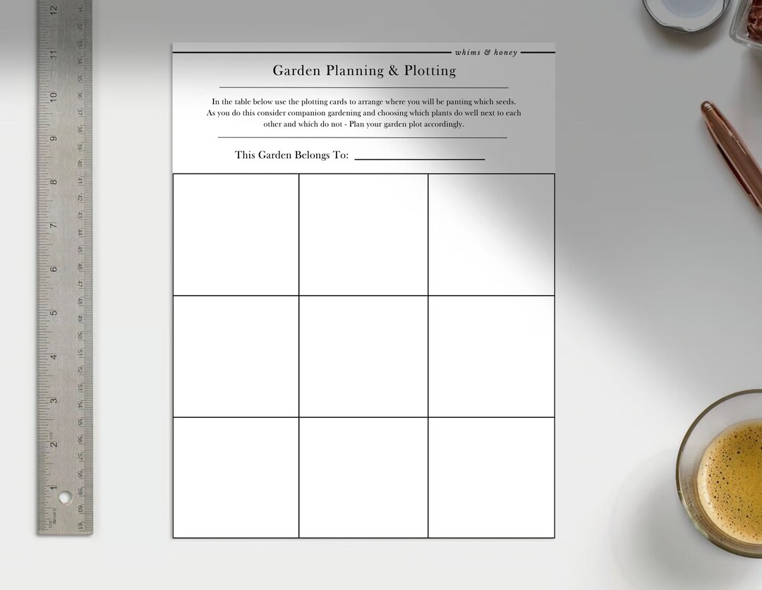 Garden Plant Guide Teaching Plants Planning Guide Gardening Lesson ...